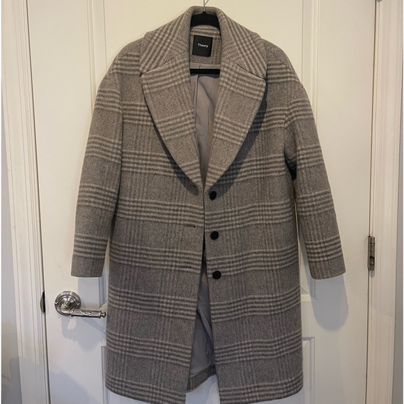 Theory | Jackets & Coats | Theory Wool Coat | Poshmark
